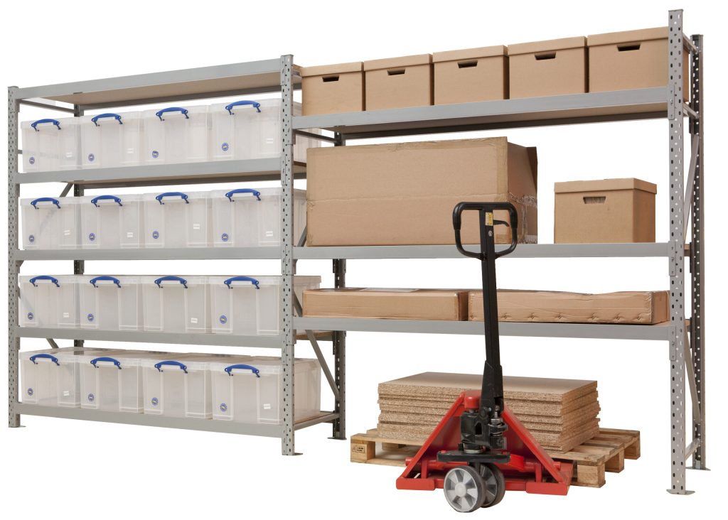 Orient 1800mm Wide Longspan Extension Bay Racking - Monarch Shelving