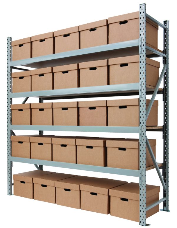 Orient 1500mm Wide Longspan Extension Bay Racking - Monarch Shelving