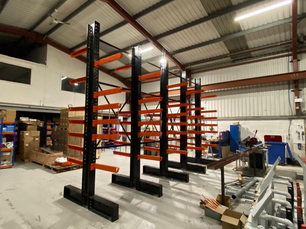 Cantilever Racking - Monarch Shelving