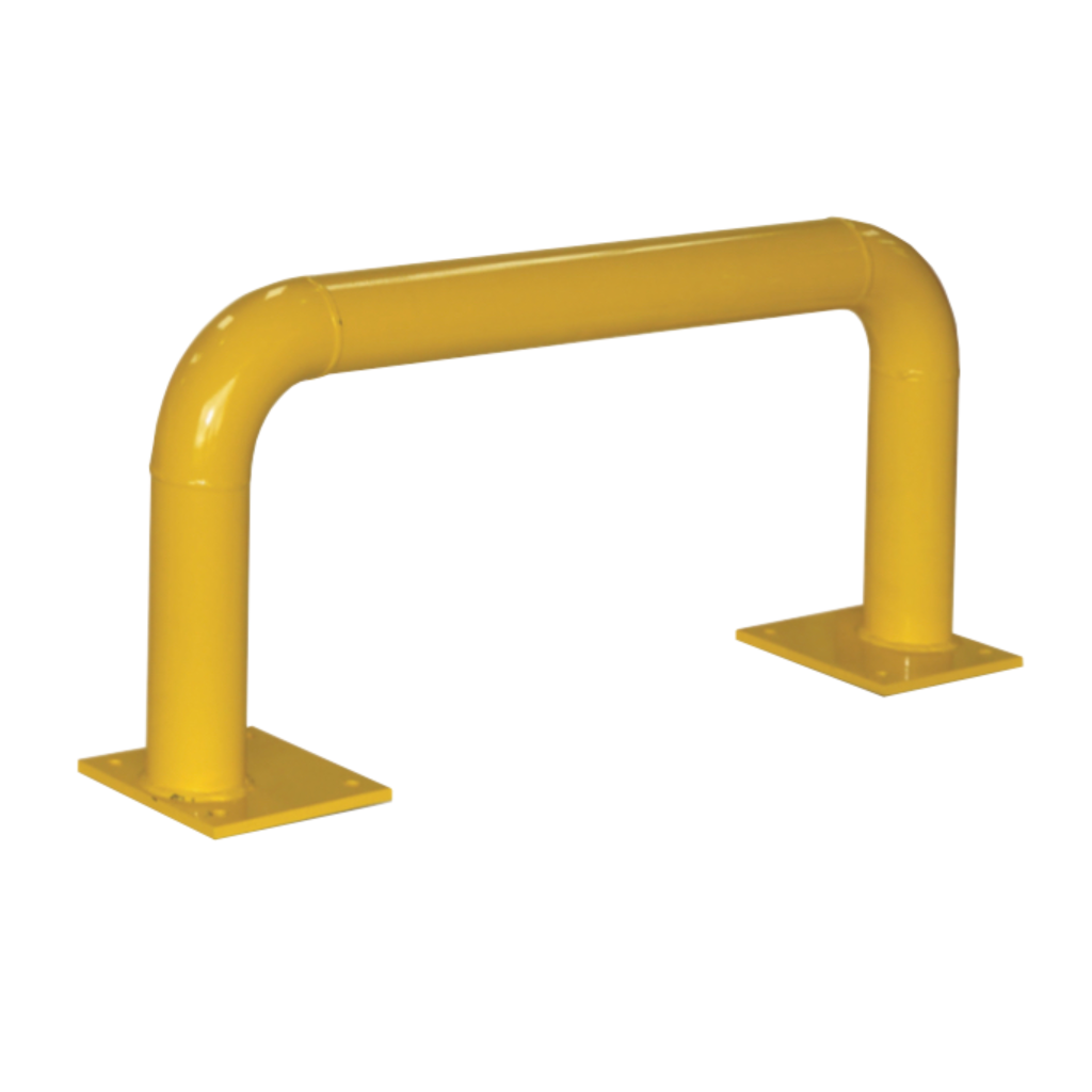New Single Rail Tubular End Barrier - Monarch Shelving