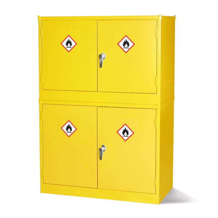 Elite Stackable Flammable Cabinets - Monarch Shelving
