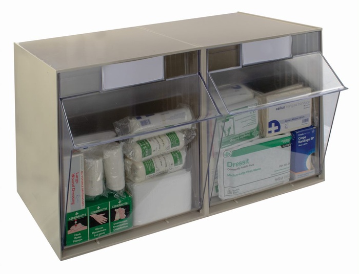 Tilt Bin Compartments - Monarch Shelving