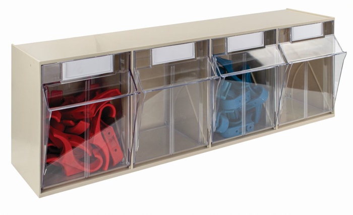 Tilt Bin Compartments - Monarch Shelving