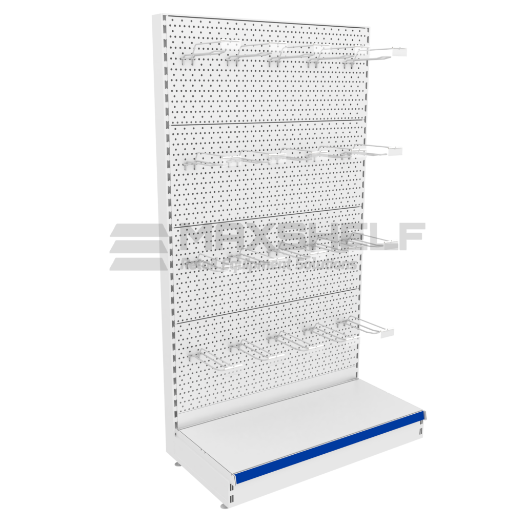 Perforated back panel Unit - Monarch Shelving