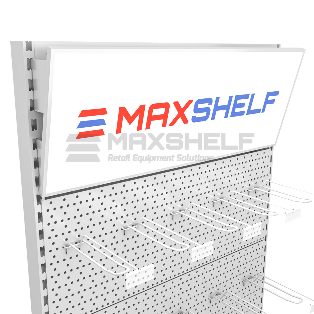 LED header panel light - Monarch Shelving